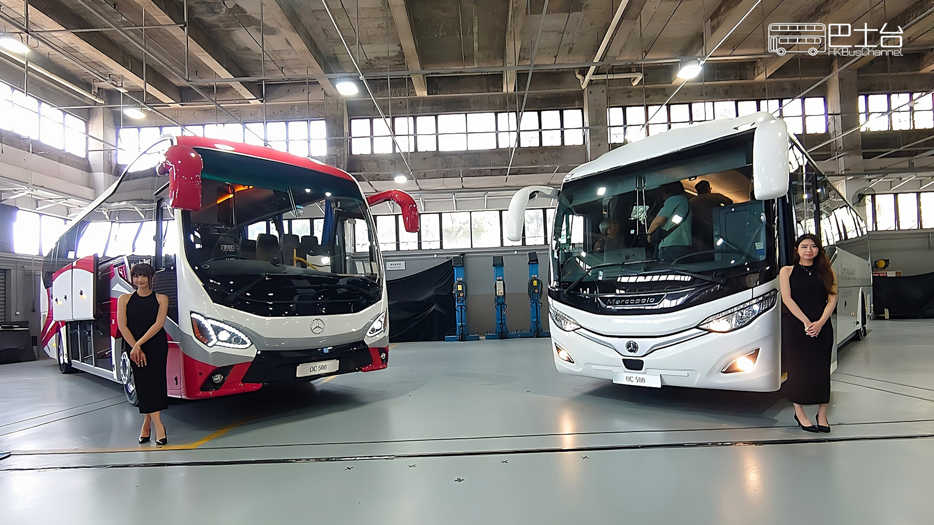 全新 平治 OC 500RF 豪華巴士底盤隆重登場 - HK Bus Channel 巴士台