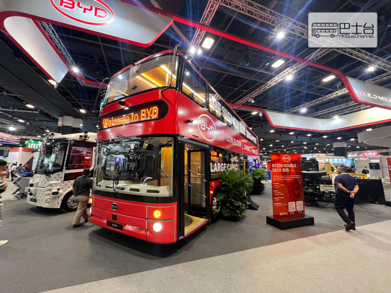 新加坡國際交通研討會及展覽 (SITCE) 2024 電動雙層巴士 - HK Bus Channel 巴士台